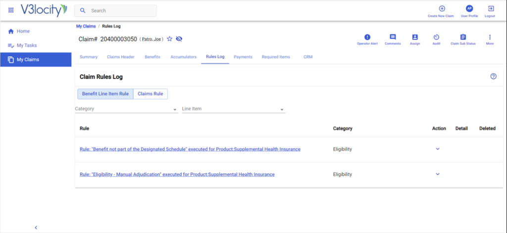 Claims Processing - Vitech Systems Group