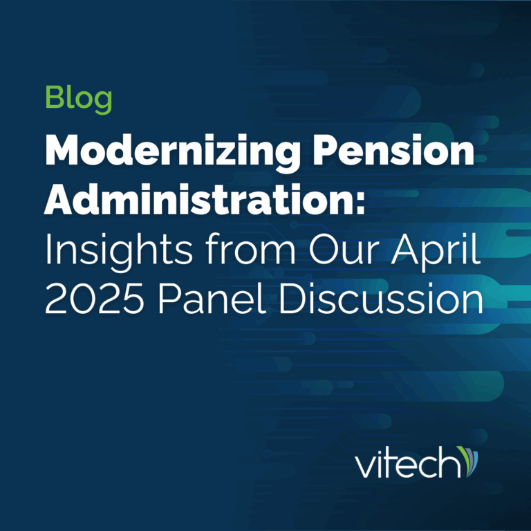 Vitech: Group Insurance & Pension Administration Software